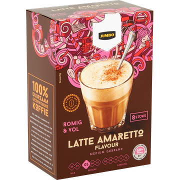 Jumbo Latte Amaretto 8 Stuks bestellen? - Koffie en thee — Jumbo ...