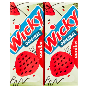 Wicky Original Aardbei 10 x 200ml bestellen? - Frisdrank en sappen ...