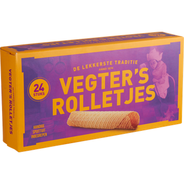 Vegter's Rolletjes 24 Stuks bestellen? - Koek, snoep, chocolade en ...
