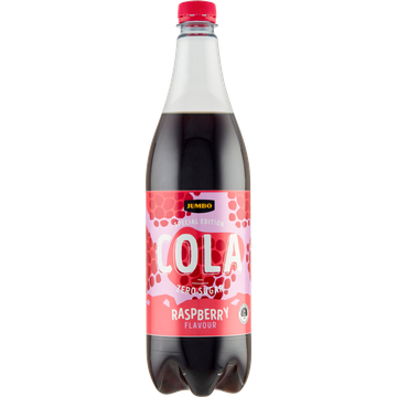 Jumbo Cola Zero Raspberry 1L bestellen? - Frisdrank en sappen — Jumbo ...