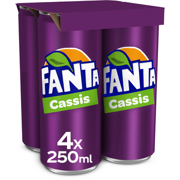 Blikjes cassis - Fanta - Boodschappen — Jumbo Supermarkten