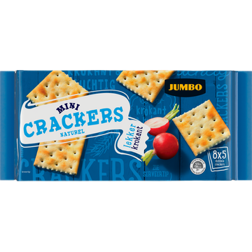 Jumbo Mini Crackers Naturel 8 x 5 Stuks bestellen? - Koek, snoep ...