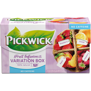 Pickwick Fruit Infusion Variatiebox Paars Fruit Thee 20 Stuks bestellen ...