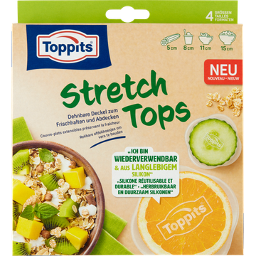 Toppits Stretch Tops 4 Stuks bestellen? - Huishouden, dieren ...