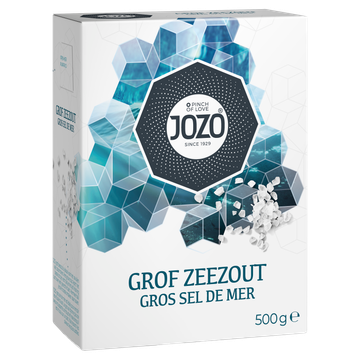 JOZO Grof Zeezout 500g bestellen? - Wereldkeukens, kruiden, pasta en ...