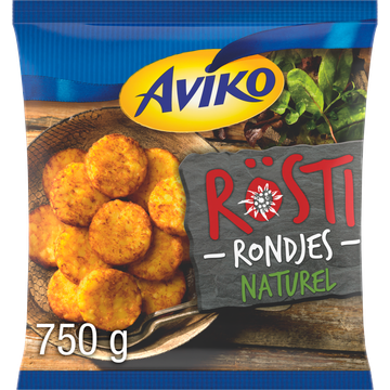 Aviko Rösti Rondjes Naturel bestellen? - Diepvries — Jumbo Supermarkten