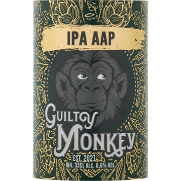 Guilty Monkey - Aap IPA - Fles - 330ML bestellen? - Bier en wijn — Jumbo Supermarkten