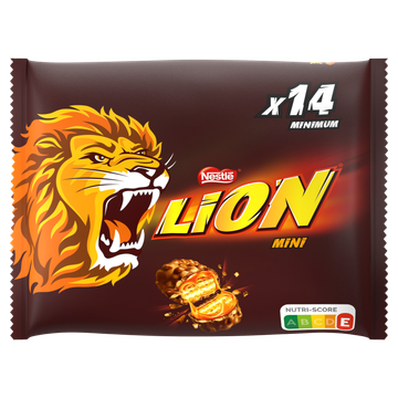 Lion Mini melkchocolade uitdeelzak bestellen? - Koek, snoep, chocolade ...