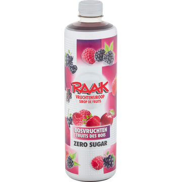 Raak Vruchtensiroop Bosvruchten Zero Sugar 750ML bestellen? - Frisdrank ...