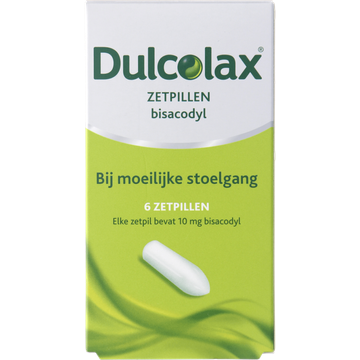 Dulcolax Zetpillen (laxeermiddel) 10 mg, 6 stuks bestellen ...