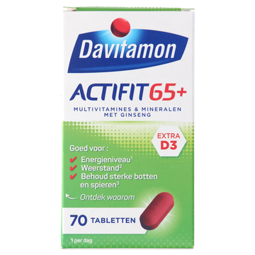 Davitamon Actifit 65+ tabletten, 70 stuks bestellen? - Drogisterij ...