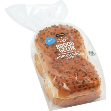 Broodgeluk - Zonnepit Bollen Wit - 4 Stuks bestellen? - Brood en gebak ...