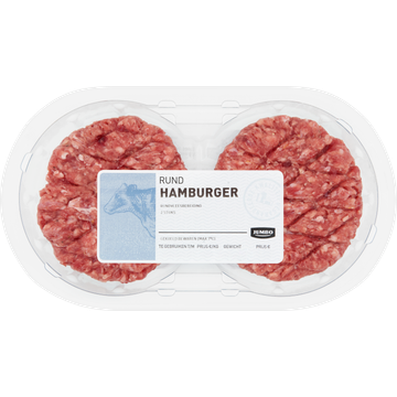 Jumbo Classic Burger Rundvlees 2 Stuks bestellen? - Vlees, vis ...