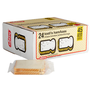 Topking Tosti Ham Kaas 45 gr beleg, doos 24 stuks bestellen ...