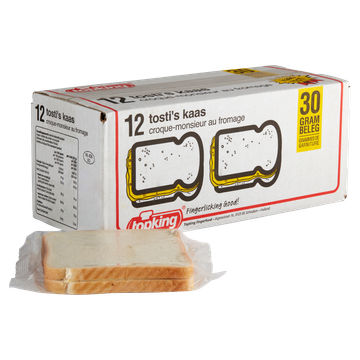 Topking Tosti Kaas 30 gr beleg, doos 12 stuks bestellen? - Diepvries ...