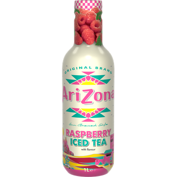 Arizona Raspberry Ice Tea 1L bestellen? - Frisdrank en sappen — Jumbo ...