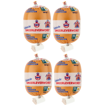 Kroon Saksische Smeer-Leverworst Naturel 4 x 150g bestellen ...