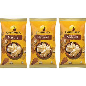 Conimex Kroepoek Naturel 3 x 73g bestellen? - Koek, snoep, chocolade en ...
