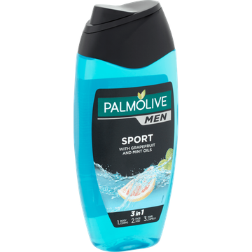Palmolive Men Sport 3-in-1 douchegel met etherische oliën van munt en ...